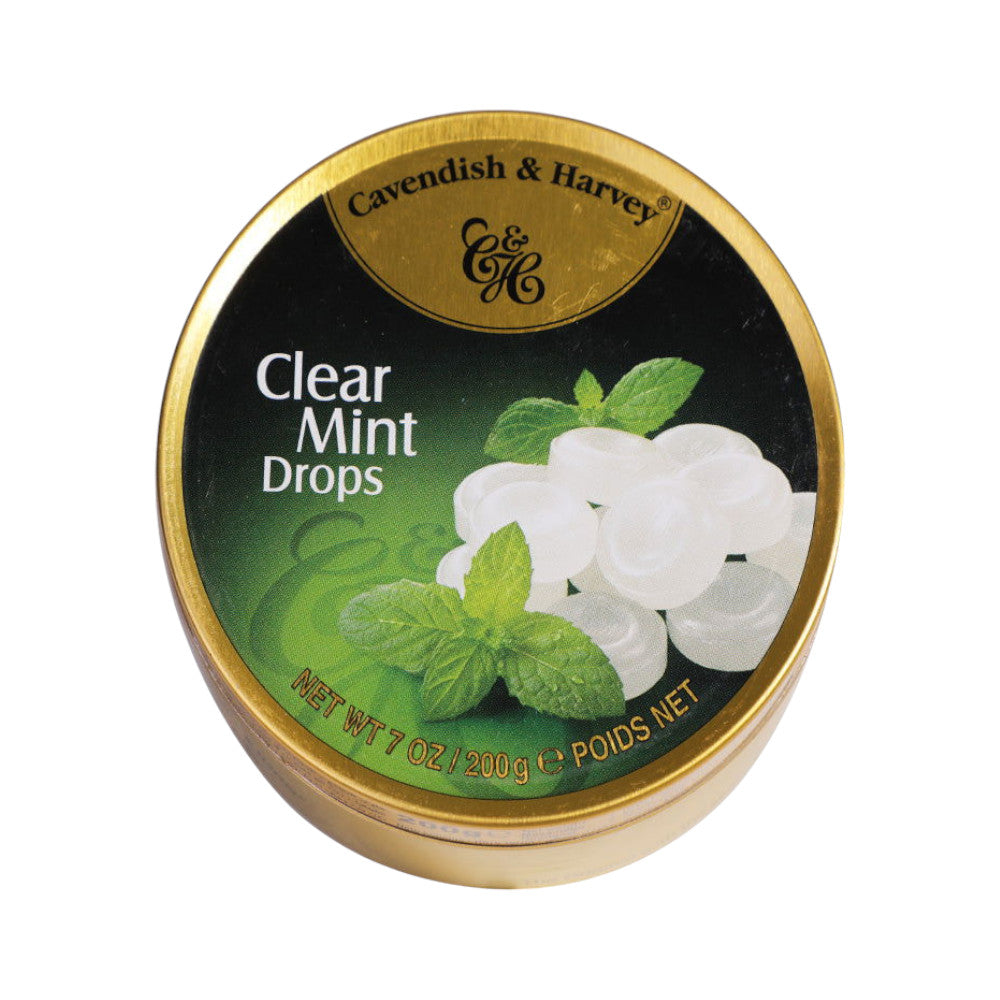 Cavendish & Harvey Clear Mint Drops (200g) | Yue Hwa Online Shop