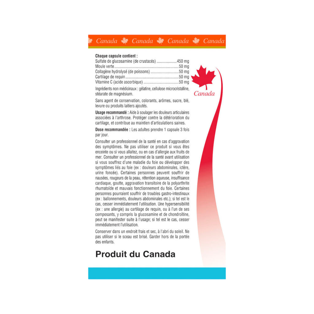 Bill Glucosamine Complex 470mg(120 capsules) | Yue Hwa Online Shop