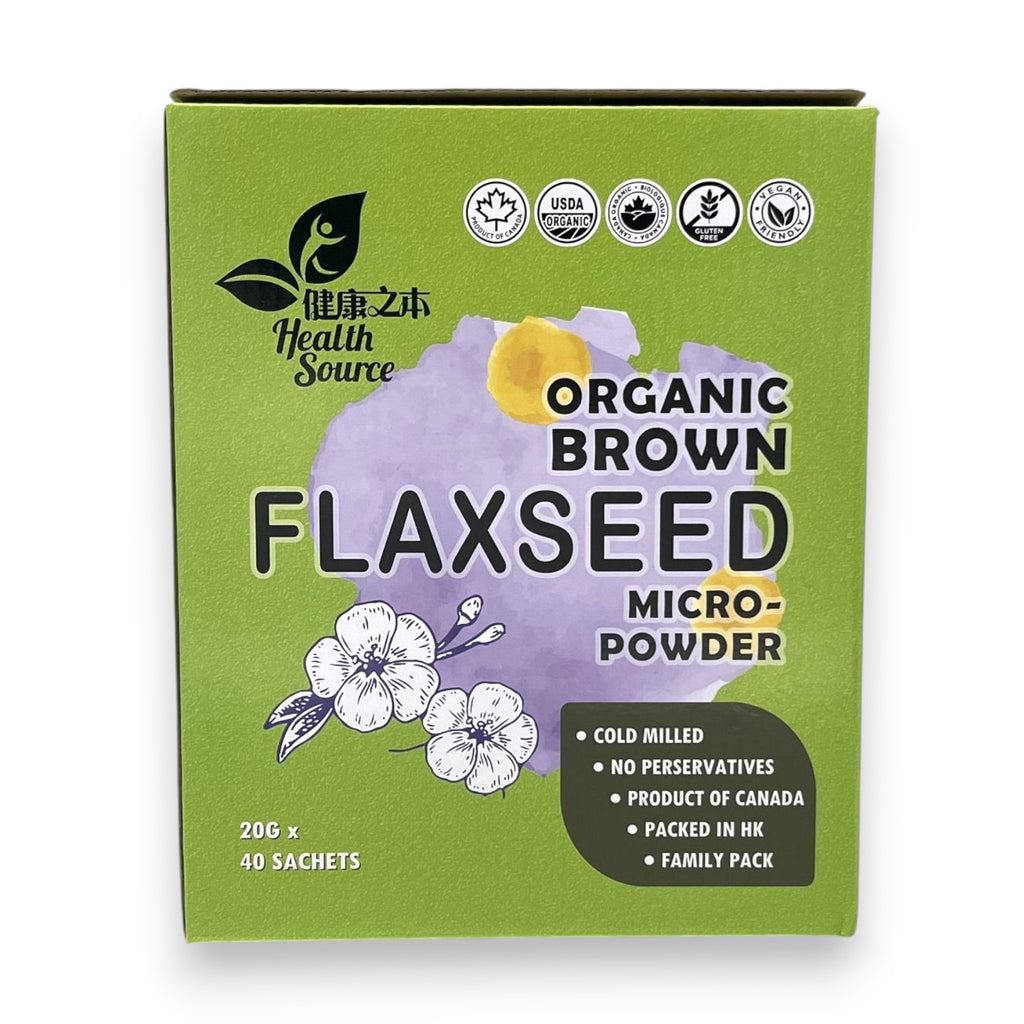 Health Source Organic Flax Seed (800G) (Family Package) | Yue Hwa ...